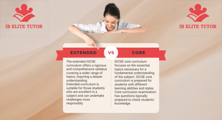 IGCSE Extended Vs Core Curriculum | IB Elite Tutor #1